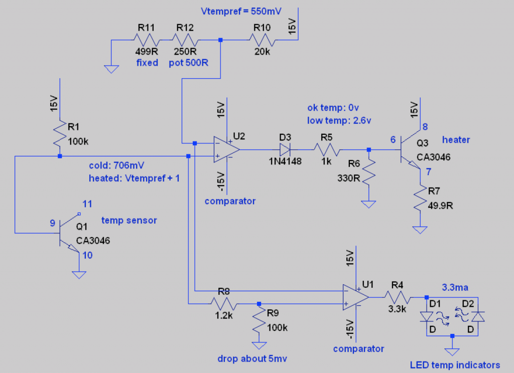 A temperature controlled CA3046 · sinneb